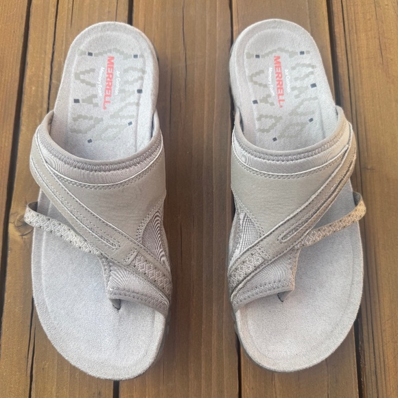 Merrell | Shoes | Merrell Terran Post Ii Sandals In Taupe | Poshmark